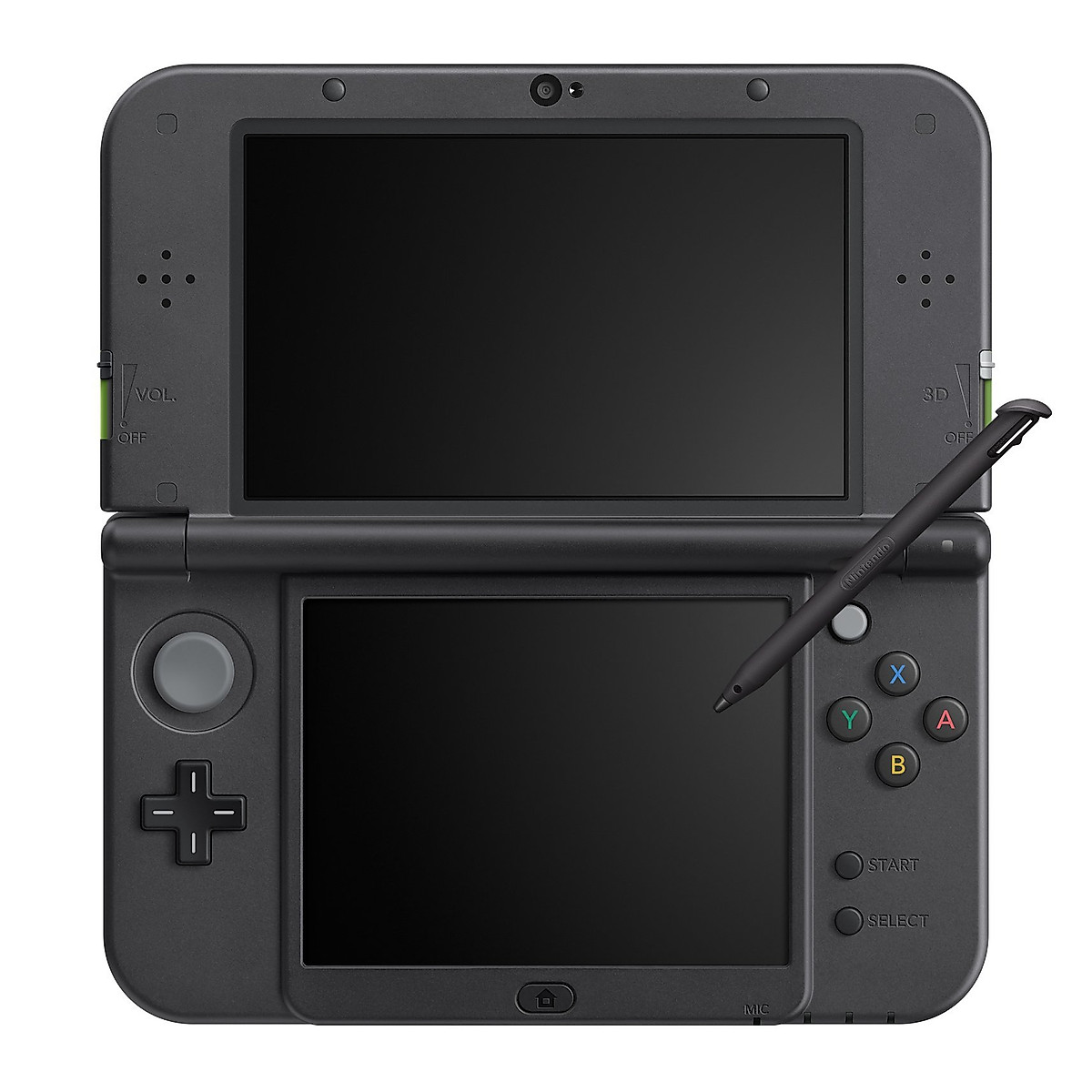 Newニンテンドー3DS LL ライム×ブラック