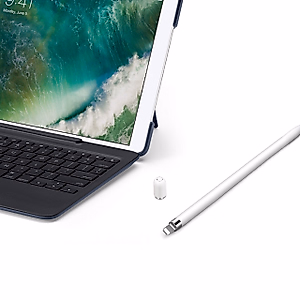 Jelanry Pencil Cap for Apple Pencil Magnetic Replacement Cap Stylus Protective Cover Caps for Apple Pencil 1st Generation iPad Pro Pen (2 Pack)