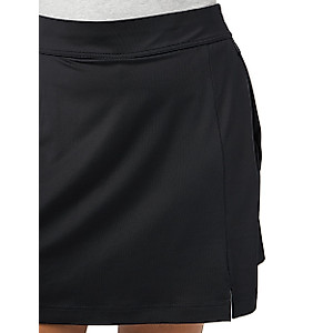 Callaway Women's 17" Opti-Dri Solid Golf Skort With Stretch Fabric and TrueSculpt Slimming Technology, Caviar, Medium