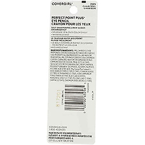 COVERGIRL Eyeliner Charcoal Self Sharpening Pencil (Pack of 3)