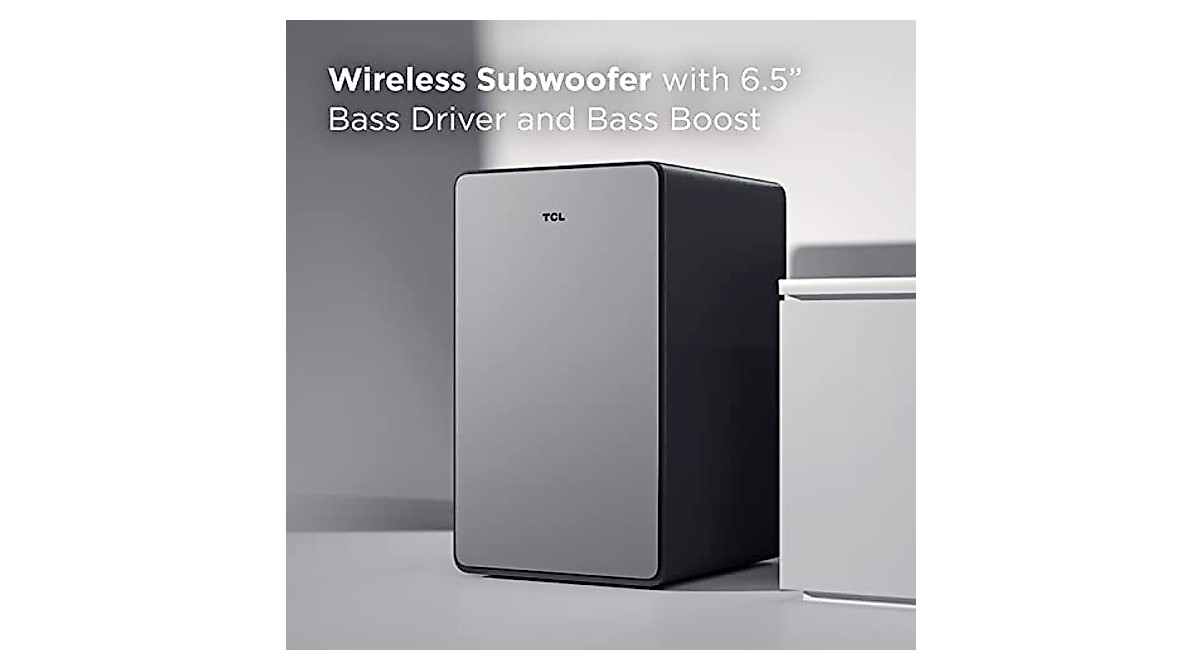 TCL 5.1ch Sound Bar with Wireless Subwoofer - Immersive Home Theater