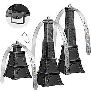 Fly Fans for Tables, 3 Pcs Foldable for Outdoor Tables, Fly Away Bug Repellent Fan Table Top Bug Repellent Fan with Holographic Blades for Outside or Inside Table use Restaurant Party Barbeque