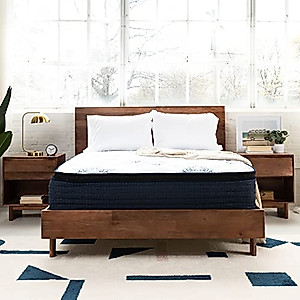 Signature Design by Ashley Mt Dana 16 Inch Eurotop Plush Mattress, CertiPUR-US Certified Foam, California King