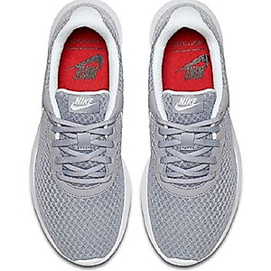 Nike Women's Tanjun Grey Wolf Grey White Running Shoe 7.5