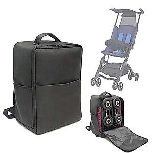 ROMIRUS Stroller Gate Check Travel Bag Backpack Compatible for gb Pockit Lightweight Strollers