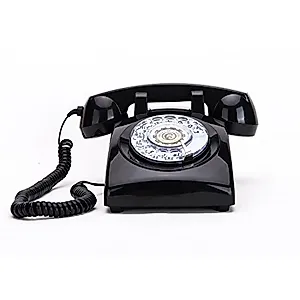 Rotary Dial Telephones Sangyn 1960'S Classic Old Style Retro Landline Desk Telephone