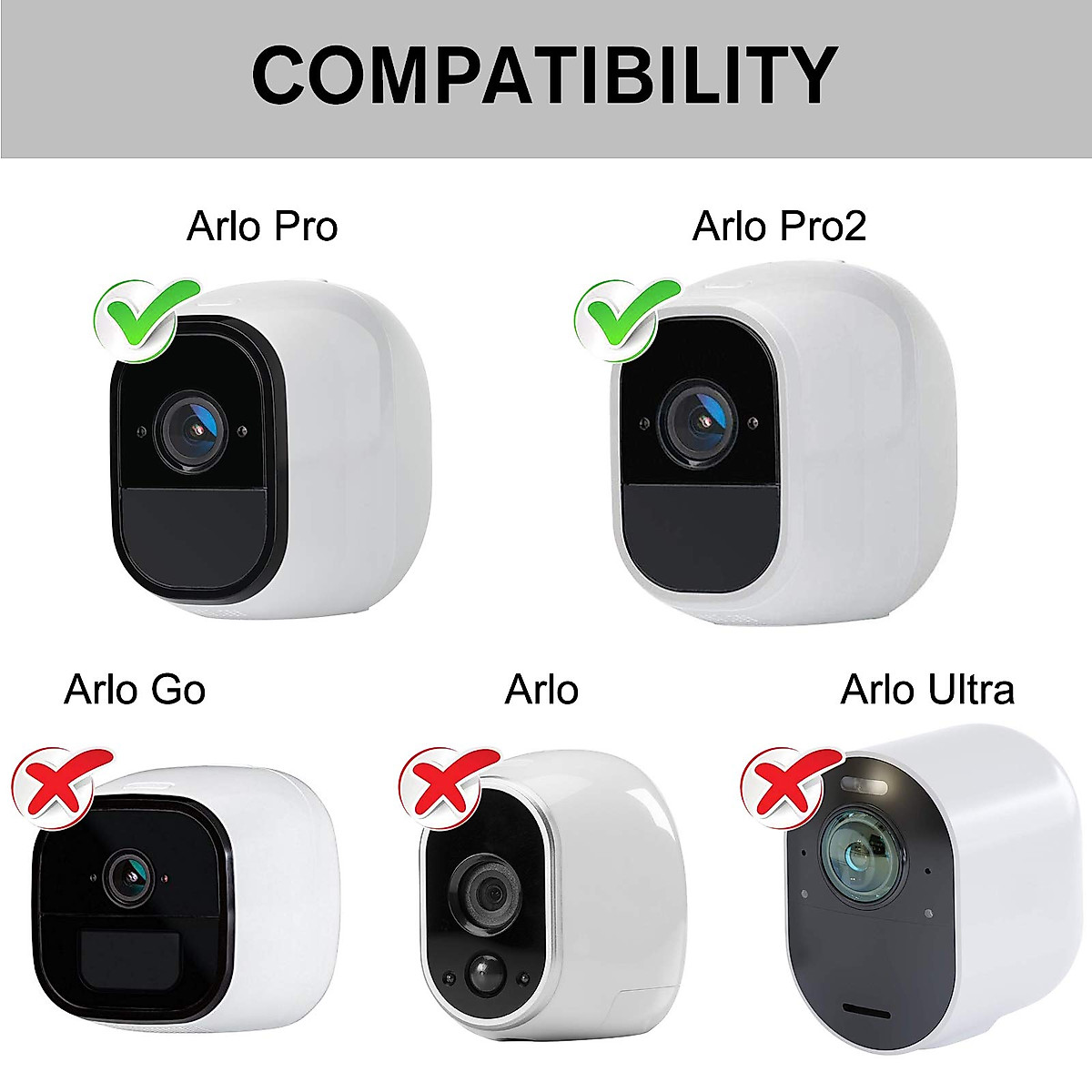 ALERTCAM 30Ft/9m Weatherproof Outdoor Power Cable for Arlo Pro and Arlo Pro 2, with Quick Charge 3.0 Power Adapter Charger Continuously Charging Your Camera (White)