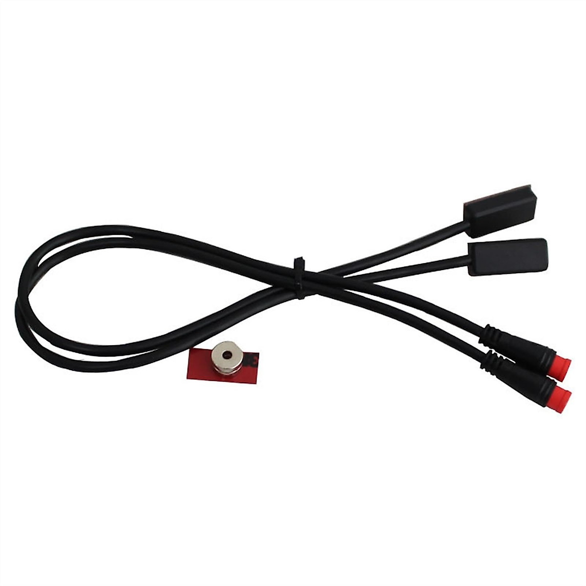 Bike Fender E-Bike Hydraulic Brake Sensor Waterproof 2 Pins Connector Electric Bicycle Hydraulic Brake Sensors Magnet Kit Cycling Accessory Mud Guards