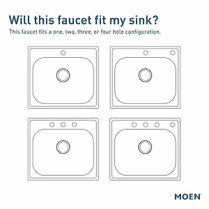 Moen Essie Spot Resist Stainless Touchless One-Handle Kitchen Faucet, Motion Activated Pull Down Kitchen Sink Faucet with Soap Dispenser, 87014EWSRS