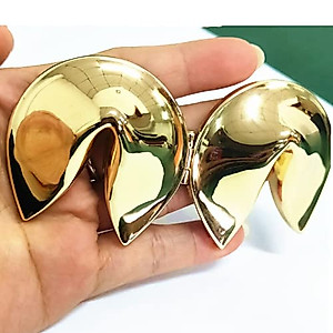 Ya.x Custom Personalized Metal Fortune Cookie Box for Weddings, Contains Your Personalized Fortune Cookie Paper Message, Great Gift For Couples, Metallic Gifts & Keepsake (5.2cm*5.2cm)