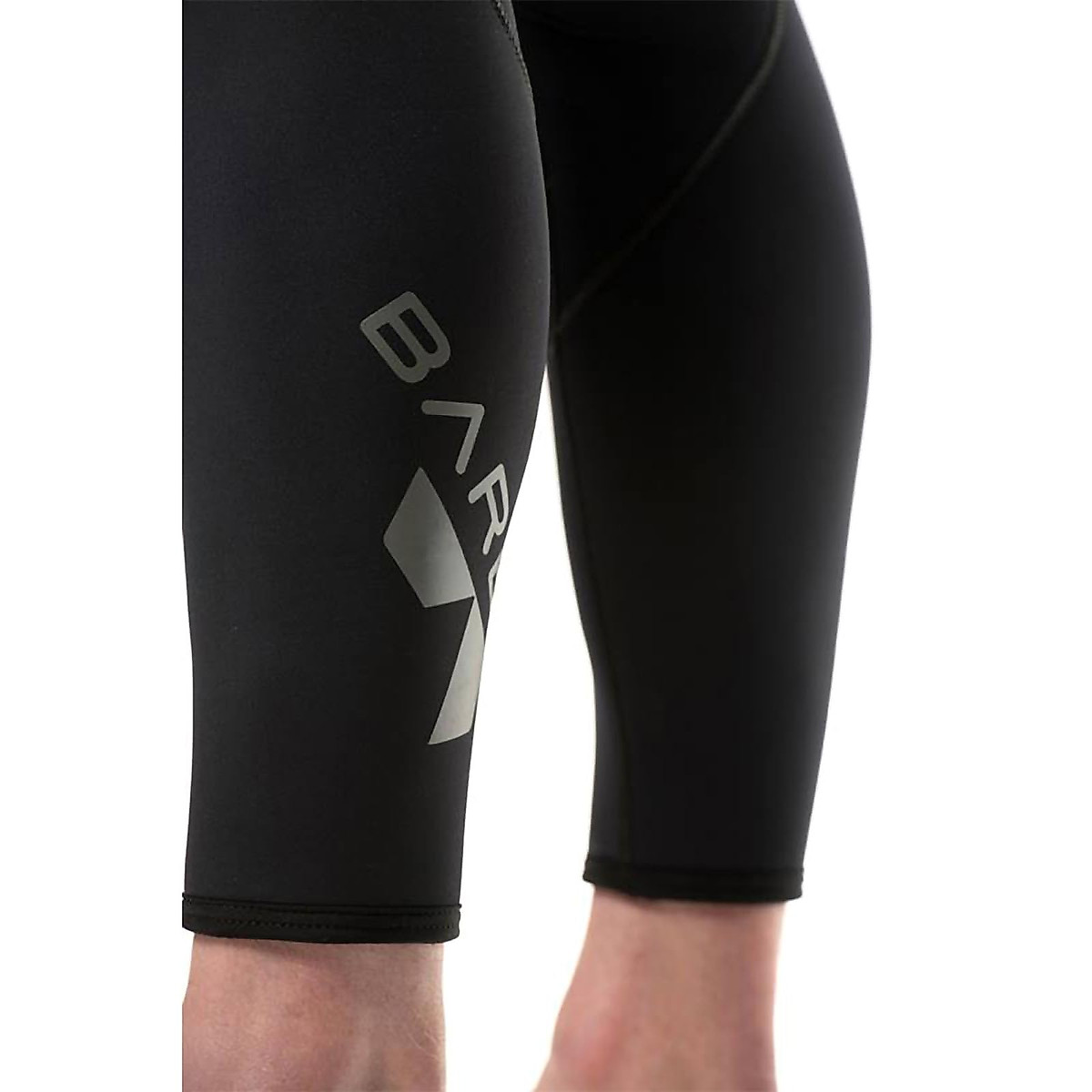 BARE 3/2MM Revel Men's Full Wetsuit | Combines Comfort and Flexibility | Made from a Blend of Neoprene and Laminate | Designed for All Watersports Including Scuba Diving and Snorkeling | Grey - M