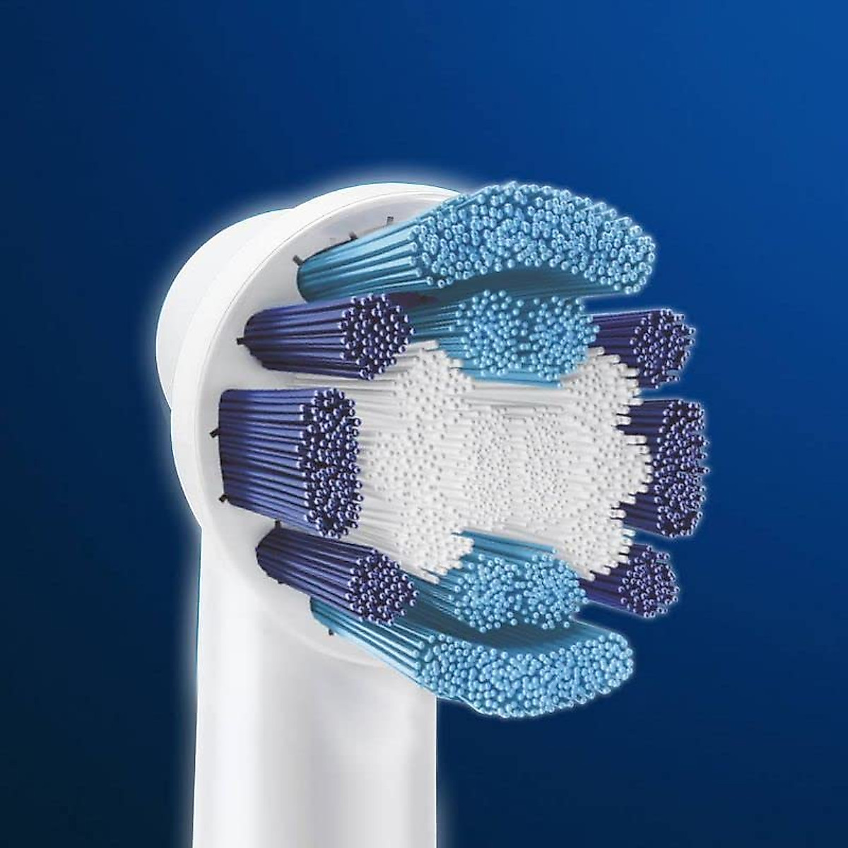 Genuine Original Oral-B Braun Precision Clean Replacement Rechargeable Toothbrush Heads (10 Count) - International Version, German Packaging