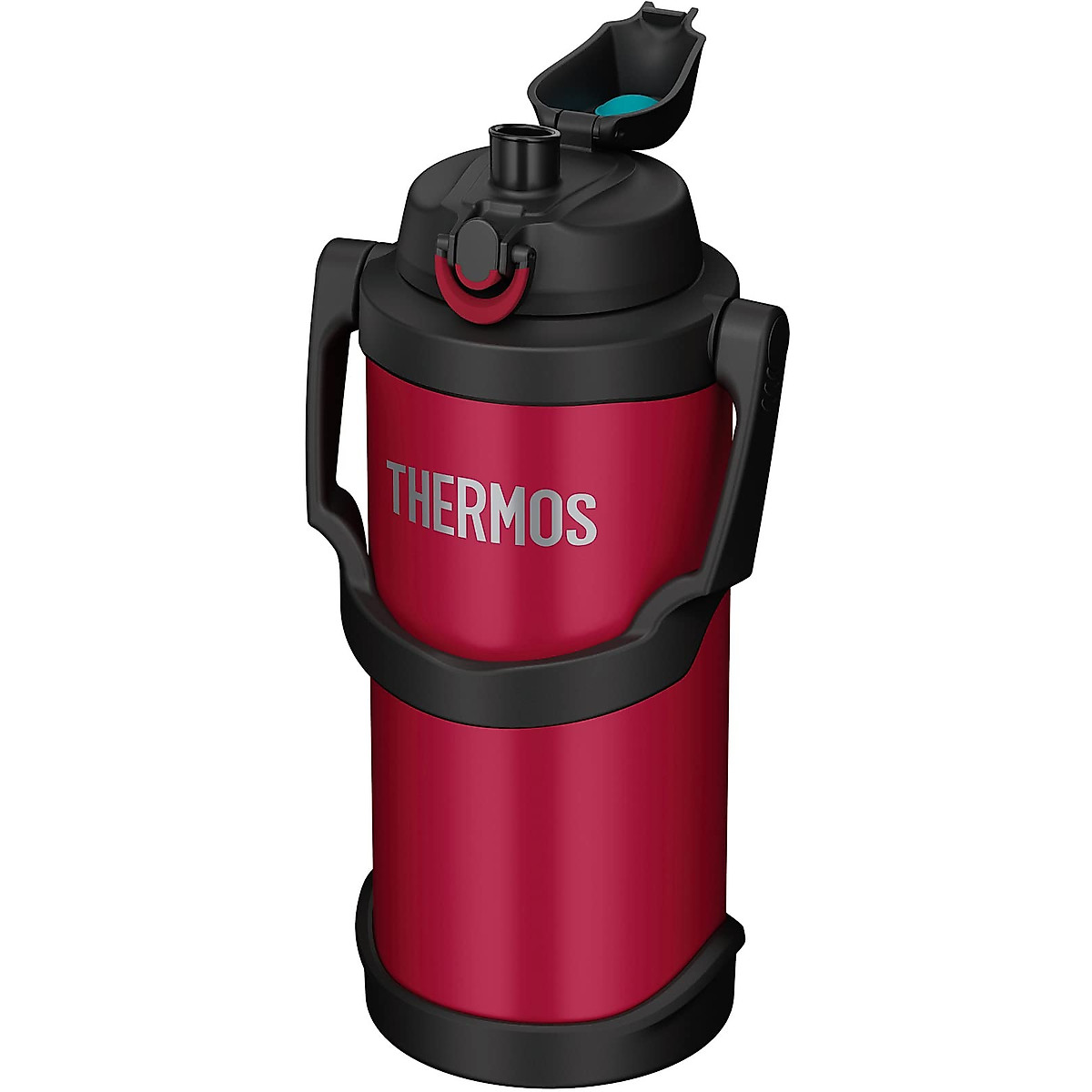 Thermos FJQ-3000 R Vacuum Insulated Sports Jug, 1.3 gal (3 L) Red