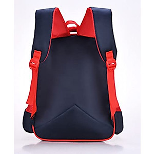 JIAJIAMIN Toddler Kid Boys Backpack 3D Print Comic Cartoon Comic Children Kindergarten Lightweight Elementary Bookbags (C)