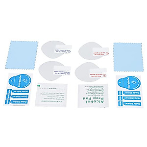 070 4Pcs Protective Film Lens Protector for Oculus Quest 2, Scratch-Resistant Lens Film VR Screen Cover Protectors for Virtual Reality Lenses, Accessories for VR Headsets