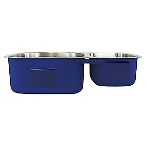 Transolid MUDD32219 Kitchen Sink, 32-in x 21-in x 9-in, Stainless steel