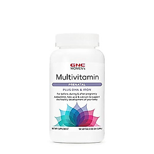 GNC Women's Multivitamin Prenatal Formula with DHA & Iron