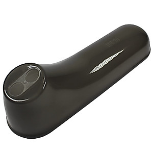 TUDIA [SKN] Full Body Soft TPU Travel Carrying Case Compatible with iHealth No-Touch Forehead Thermometer (PT3) [CASE ONLY] (Black)