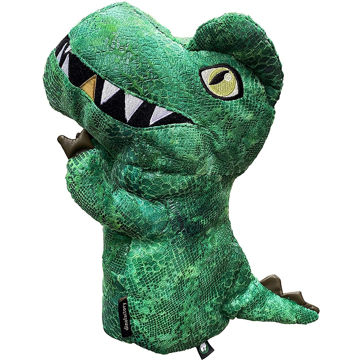 dinofactory T-Rex Golf Head Cover Dinosaur Driver Headcover (Green)