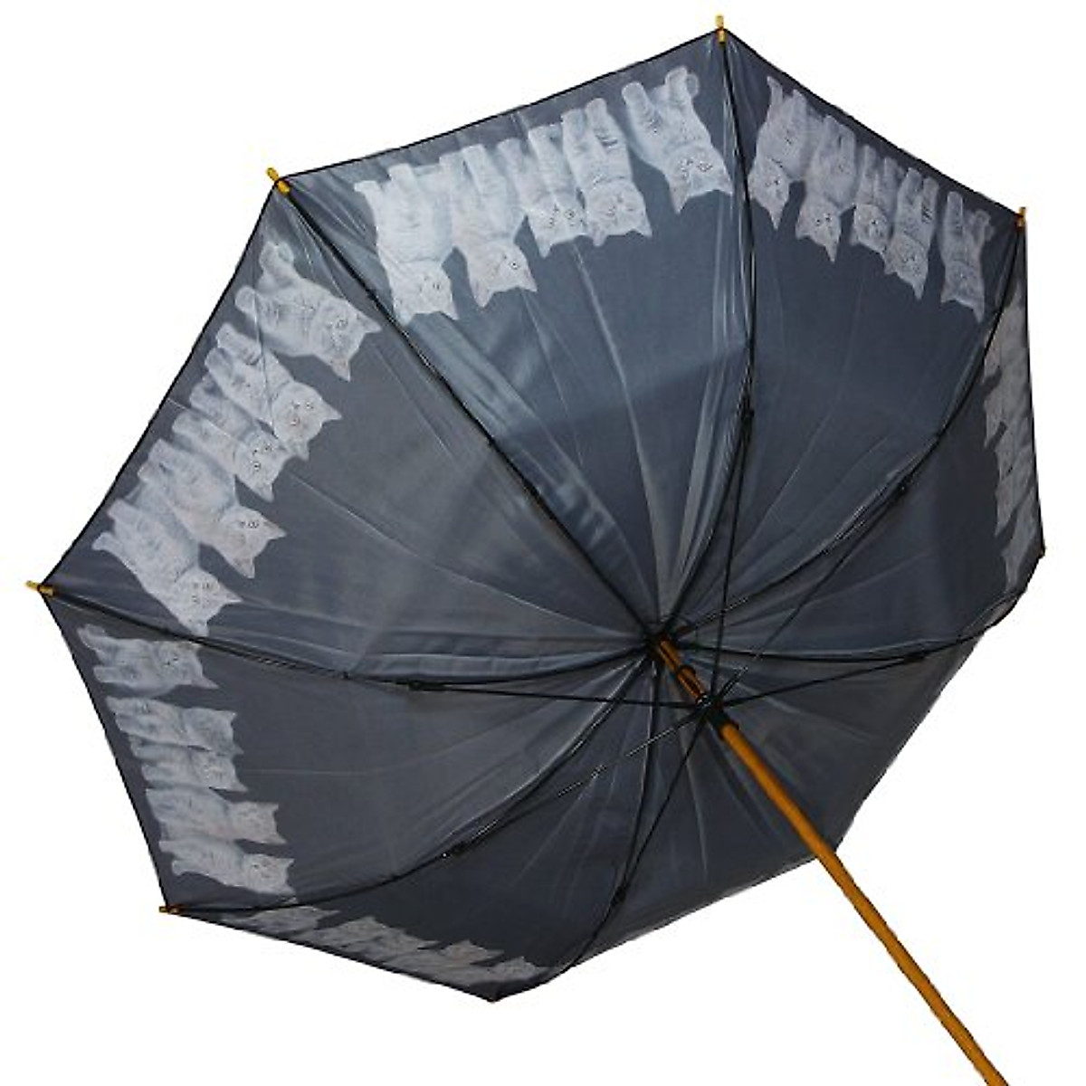 PealRa Grey Cats Umbrella