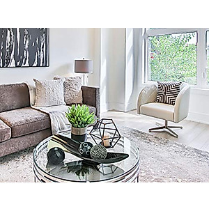 U'Neeque Collections Beautiful Handmade Black Small Decorative Balls for Bowls - Decorative Balls Set of 3”x 3 pcs, Accent Decor Great for Trays & Vases