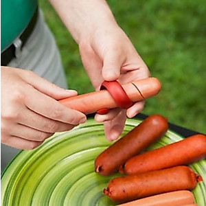 Cafurty 2PCS Spiral Hot Dog Slicers, Cyclone Barbecue Sausage Cutter Kitchen Tools Spiral Hot Dog Cutters Home DIY Sausage Slicer Gadget for BBQ Picnic Camping