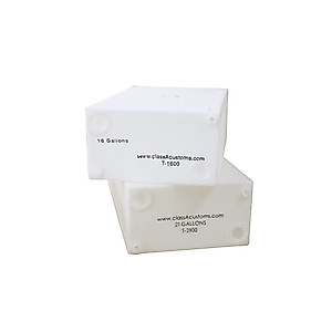 Class A Customs | RV Fresh and Gray Water Tank | Combo Pack (16 Gallon & 21 Gallon) | RV Water Holding Tanks