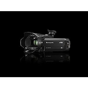 Panasonic 4K Cinema-Like Video Camera Camcorder HC-WXF991K, 20X Leica DICOMAR Lens, 1/2.3" BSI Sensor, 5-Axis Hybrid O.I.S, HDR Mode, EVF, WiFi, Multi Scene Video Recording (Black)