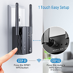 Laboom WiFi Dome Camera Detector with Built-in 2 High-Performance Hidden Wireless Repeater & IP Camera Chip, Security Camera with Motion Detection NOT Record Audio HD 1080P Security Surveillance