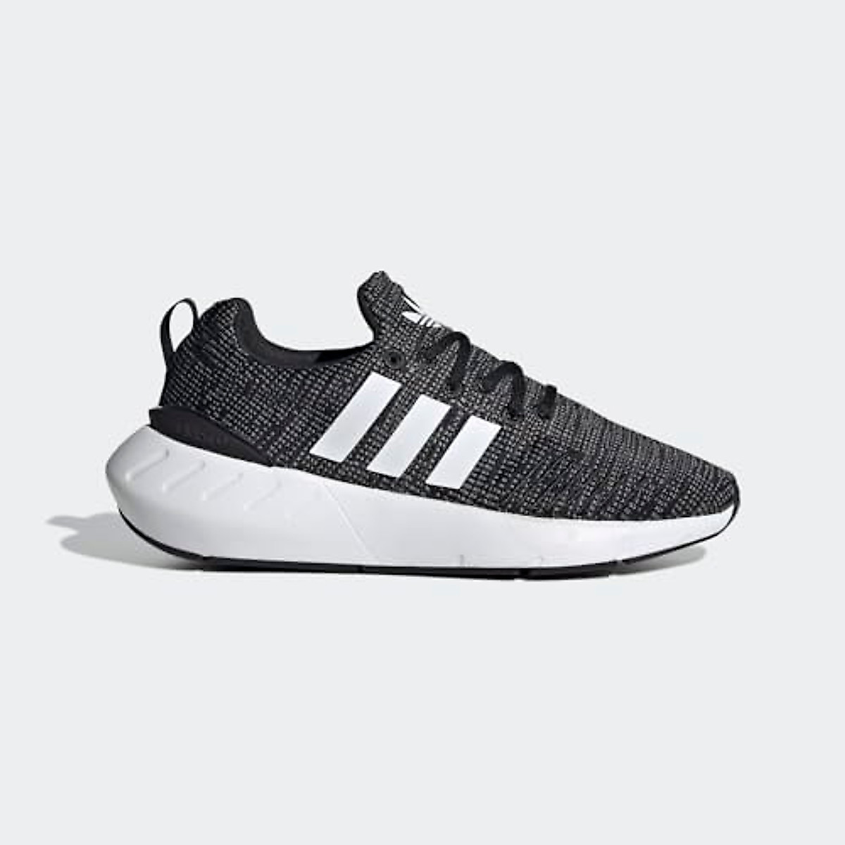adidas Originals Baby Swift Run 22 Sneaker, Black/White/Grey, 6 US Unisex Infant