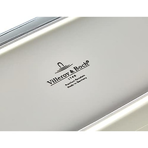 Villeroy & Boch Spring Sandwich Tray, 13.75 x 6.25 in, White/Colored