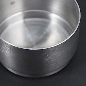 Hemoton Mini Saucepan Butter Milk Cheese Melting Pot Pan Small Heating Pot Cookware with Handle for Home Kitchen Restaurant Size S 9.5x5.3x5cm