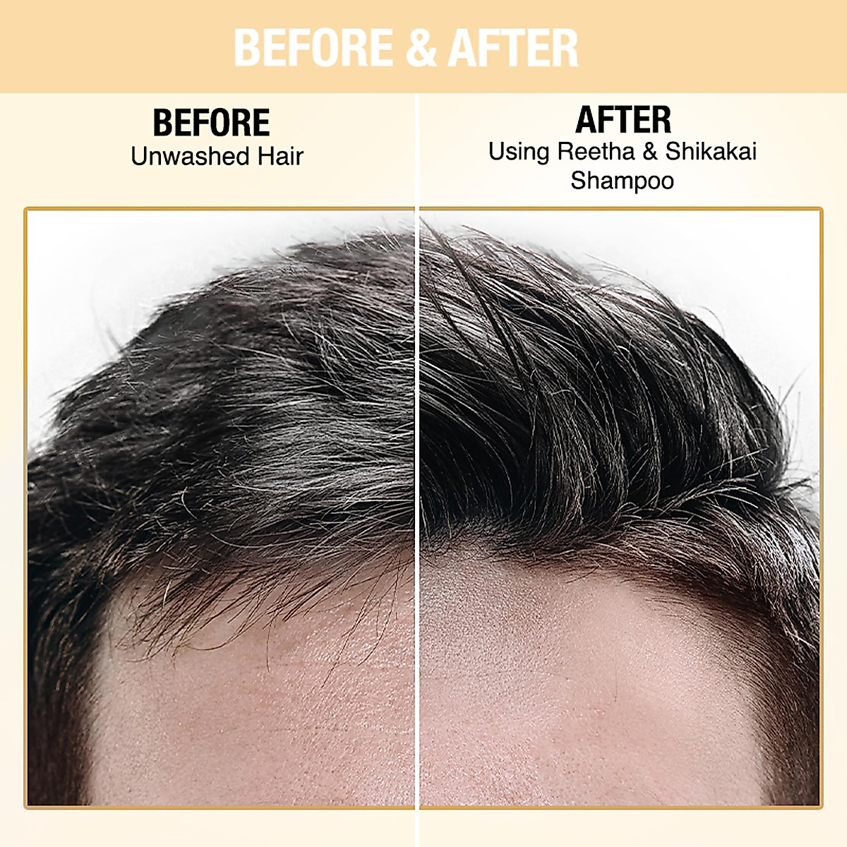 Nykaa Naturals Shampoo, Reetha and Shikakai, 6.76 oz - Hair Growth Shampoo - Revives Dull Hair and Strengthens Roots - Safe for Colored Hair