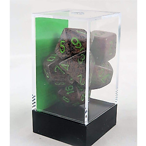 Chessex Dice Polyhedral 7-Die Set - Speckled Earth