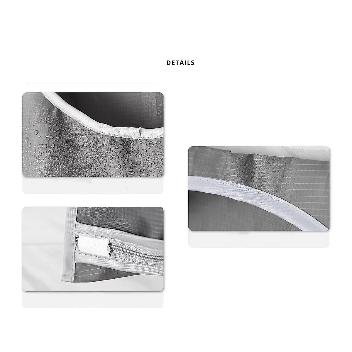 Hanging Laundry Hamper Bag, Best Choice for Holding Dirty Clothes and Saving Space, Over the Door Organizer for Dirty Clothes,Grey(2Pack)