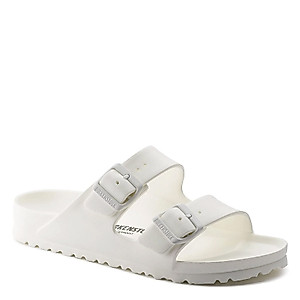 Birkenstock Women's Arizona EVA Sandals, White, 9-9.5 Medium US