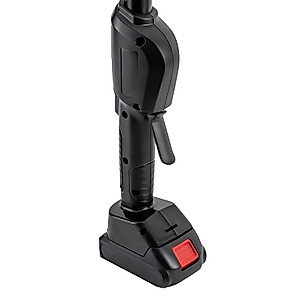 300W Cordless Grass Cutter, Electric Rechargeable Grass Trimmer with Brushless Motor, 6000Rpm No-Load Speed, 1500Mah Battery Powered Handheld Weed Wacker Edge String Trimmer for Garden Lawn Yard