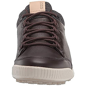 ECCO Men's Street Retro Hydromax Golf Shoe, Mocha, 11-11.5