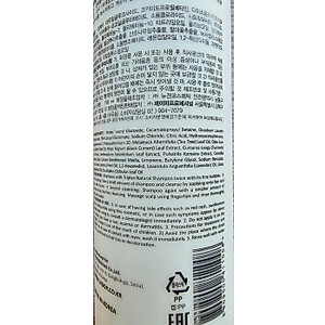LA'DOR TripleX 3 Deep Cleansing Shampoo for Dry Itchy Sensitive Scalp Dandruff w/Tea Tree Lemon Lavender Sulfate-free Korean Hair Care 10 Fl Oz