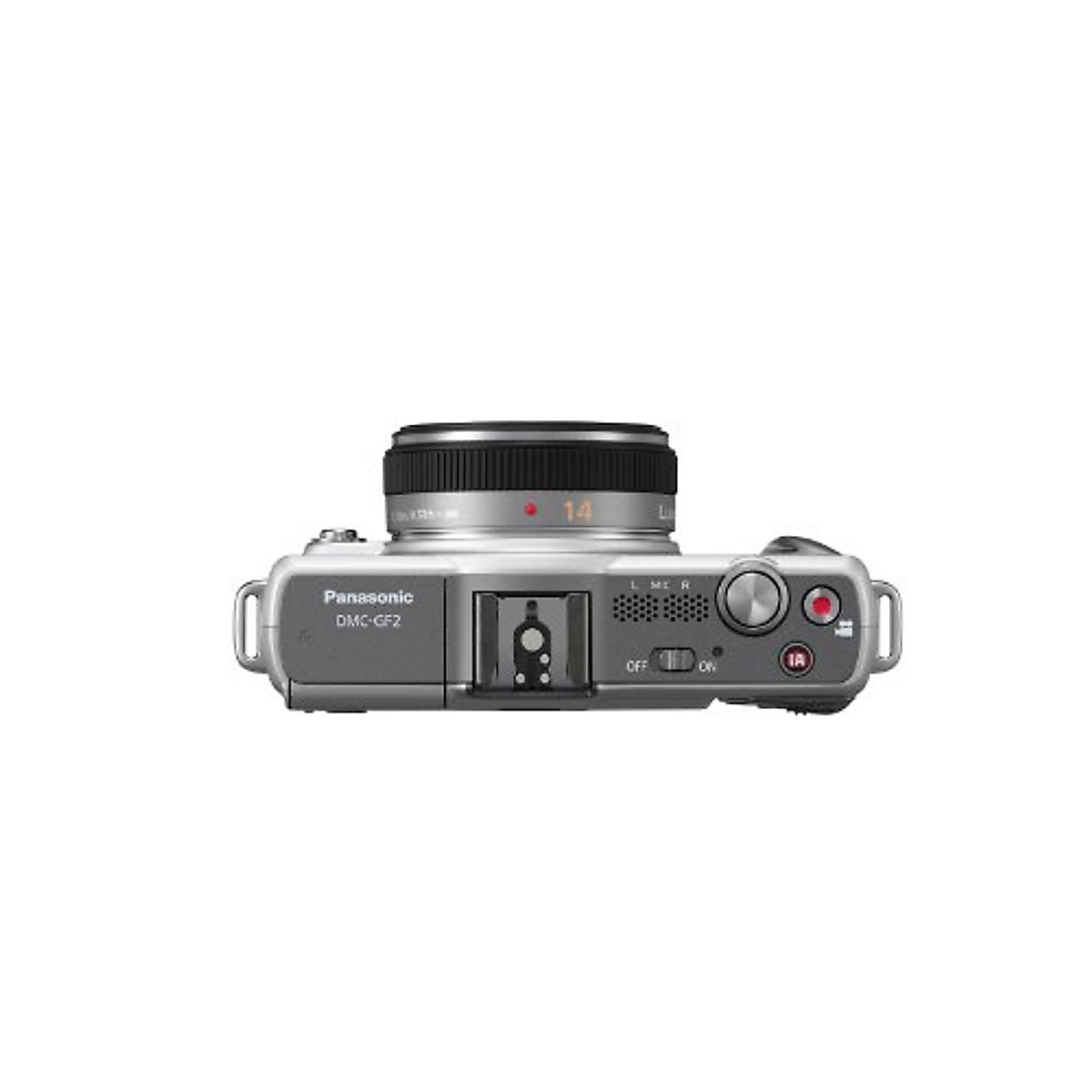 Panasonic Lumix DMC-GF2 12 MP Micro Four-Thirds Mirrorless Digital Camera with 3.0-Inch Touch-Screen LCD and 14mm f/2.5 G Aspherical Lens (Silver)