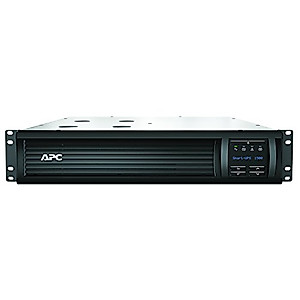 APC 1500VA Smart UPS with SmartConnect, SMT1500RM2UC Rack Mount UPS Battery Backup, Sinewave, AVR, 120V, Line Interactive Uninterruptible Power Supply