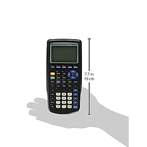Texas Instruments TI83PLUS TI-83Plus Programmable Graphing Calculator, 10-Digit LCD