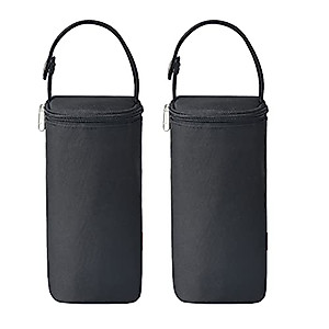 Bellotte Insulated Baby Bottle Bags (2 Pack) - Travel Carrier, Holder, Tote, Portable Breastmilk Storage