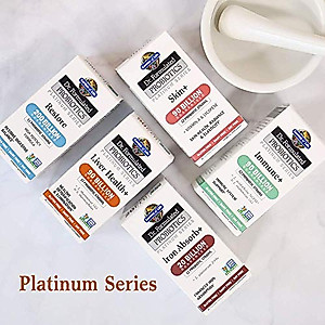 Garden of Life Dr. Formulated Probiotics Platinum Series Liver Health+ 90 Billion CFU Guaranteed, One a Day Probiotic for Healthy Detoxification & Elimination Support, Vegan, Gluten Free, 30 Capsules