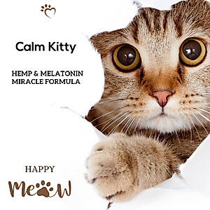 Busters Calming Hemp Oil, Enriched with Melatonin for Dogs, Cats, Pets, Sleep Aid, Natural Anxiety Relief, Ideal Omega Ratio, Adrenal and Cushings Support