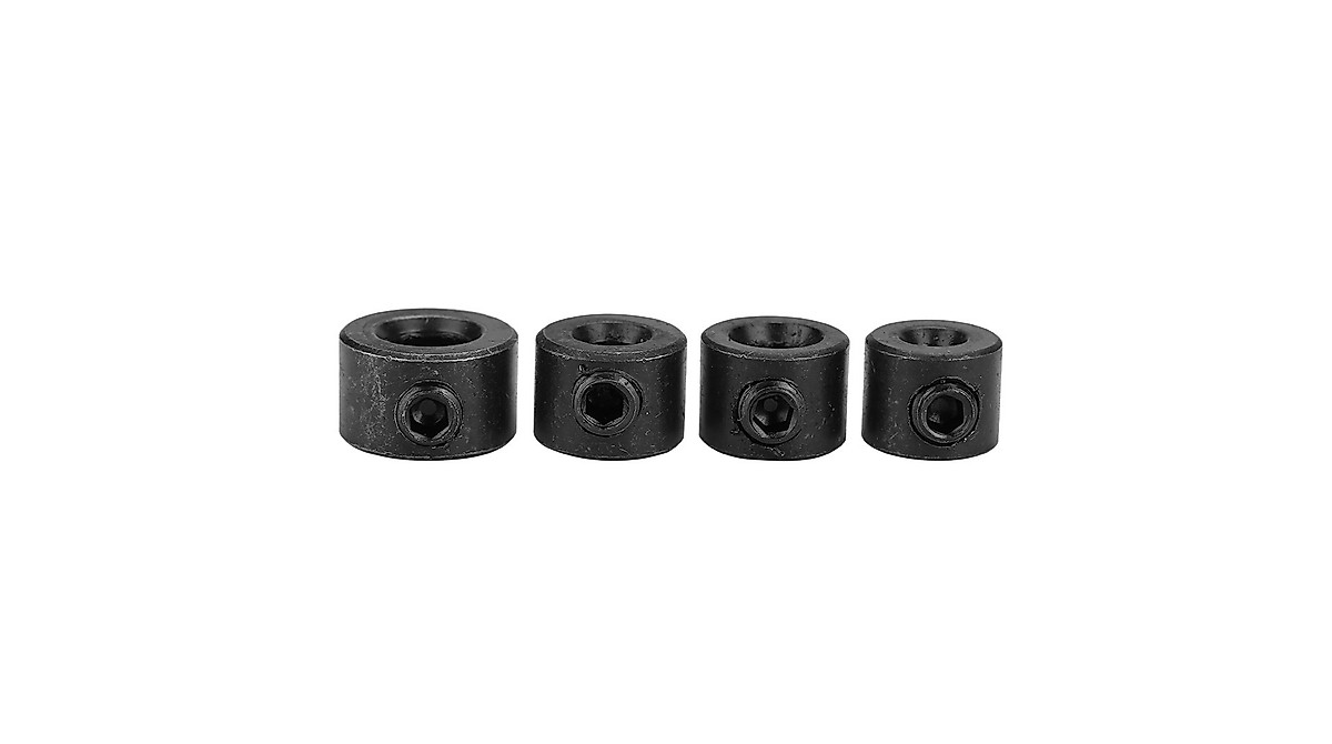 7Pcs Drill Depth Stop Set for Precise Woodworking