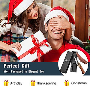 Meat Cleaver Knife Forged in Fire Butcher Knife Professional Boning Knife with Sheath Outdoor Chef Knife Carbon Steel Kitchen Knives for Camping, Fishing, BBQ