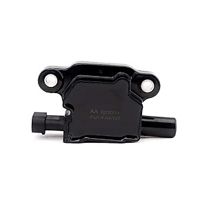 Ignition Coil Pack - Replaces 12570616, D510C - Compatible with Chevrolet, GMC, Cadillac 5.3L, 6.0L V8 & More - G8, Grand Prix, H3, Tahoe, Yukon, Silverado, Impala, Envoy, Trailblazer