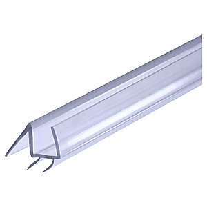 36" Clear Bottom Sweep with Drip Rail for 1/4" Glass Shower Doors