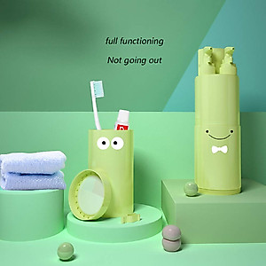 Household items Portable toiletries kit, Business Trip Washing Storage Bag, Bottled Washing Cup, Fully Functional Toothbrush Storage Box, Suitable for Travel and Outdoor